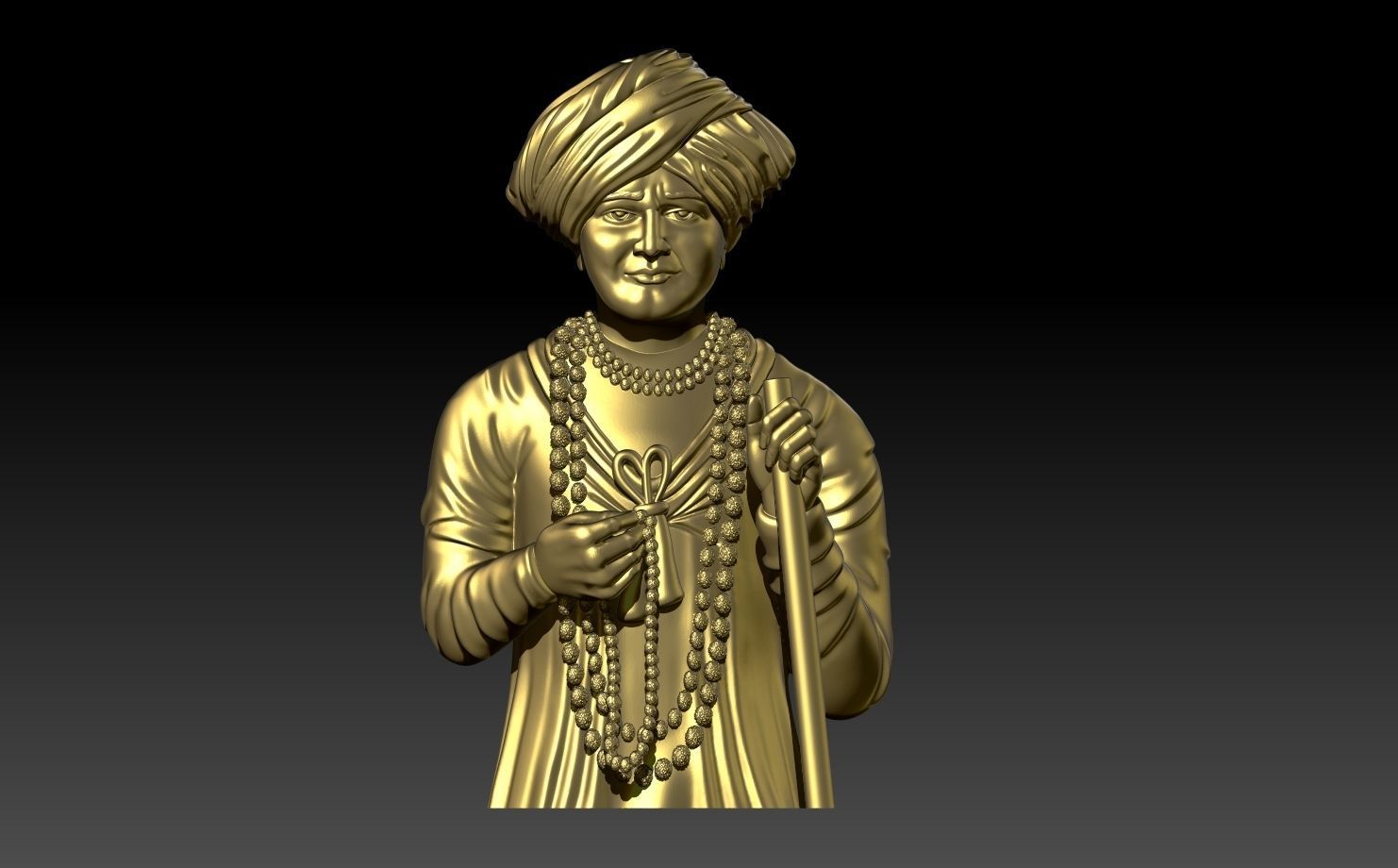 Jay Jalaram Bapa - RAM 3D model 3D printable | CGTrader