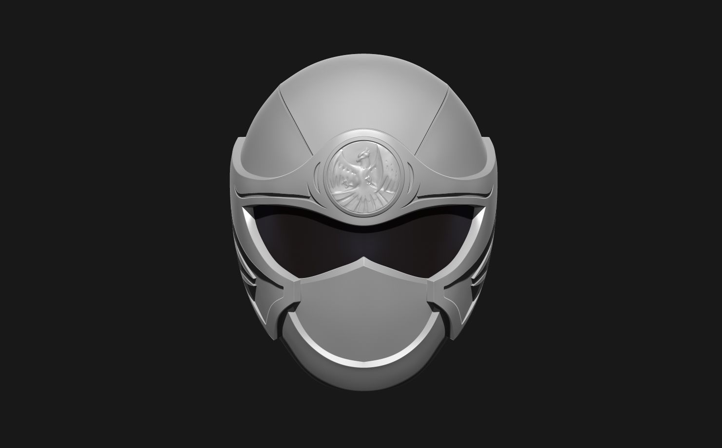 hurricanger red 3D model 3D printable | CGTrader