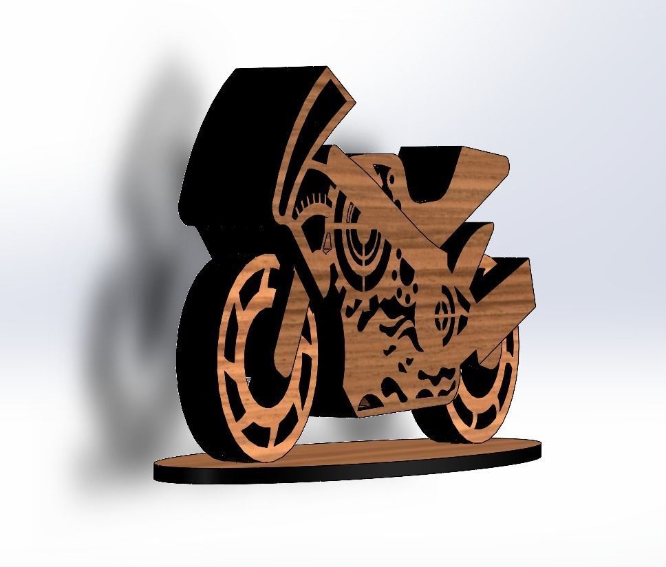 motorcycle laser cutter model 3D model 3D printable | CGTrader