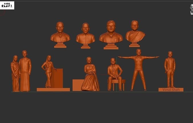 Miniature combo file 3D model 3D printable | CGTrader