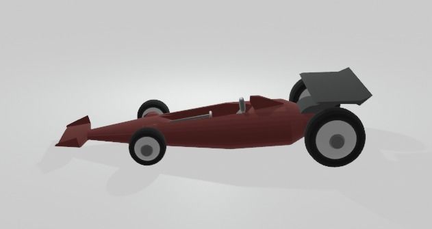 Simple Racecar 3D model | CGTrader