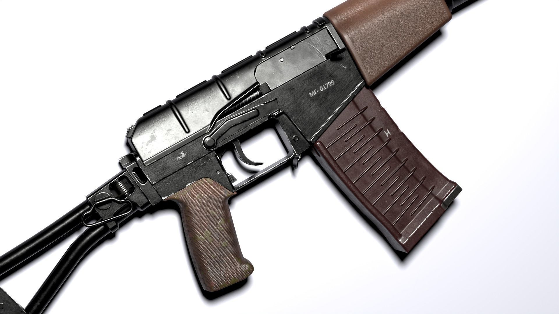 3D model AS VAL VR / AR / low-poly | CGTrader