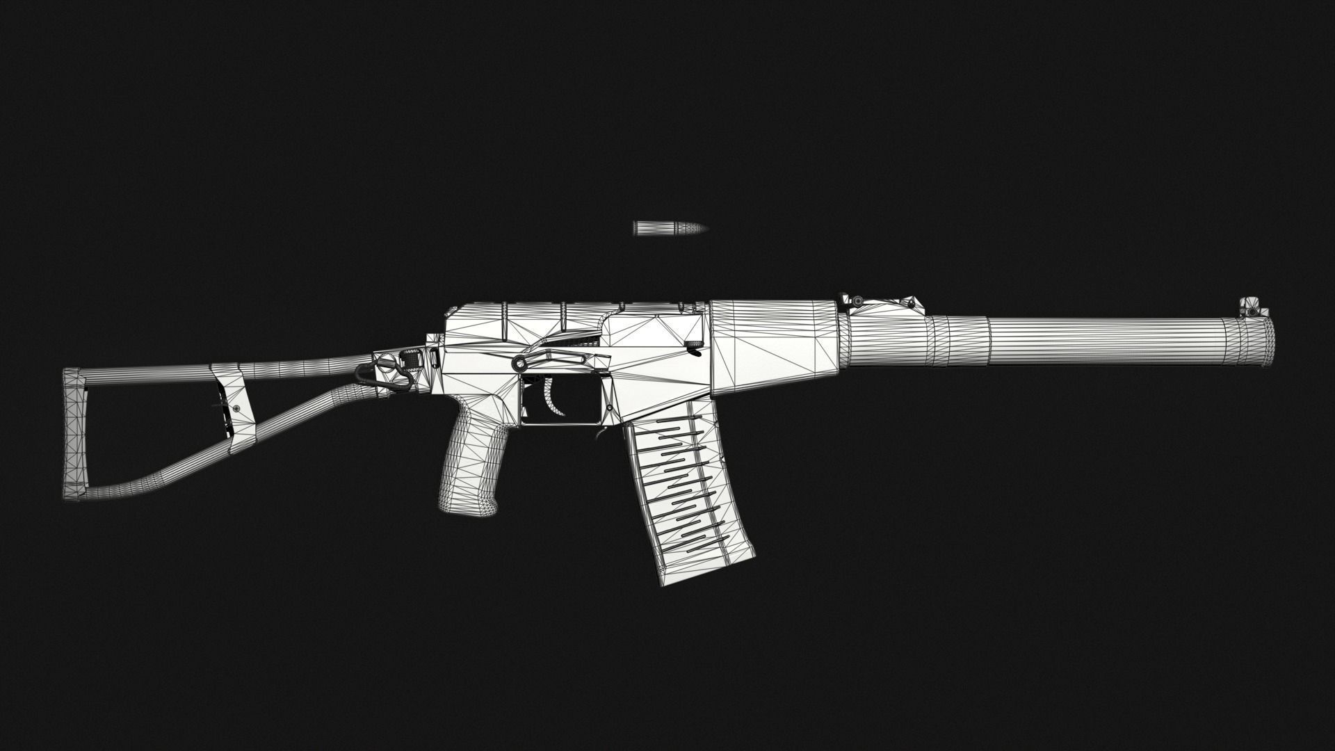 3D model AS VAL VR / AR / low-poly | CGTrader