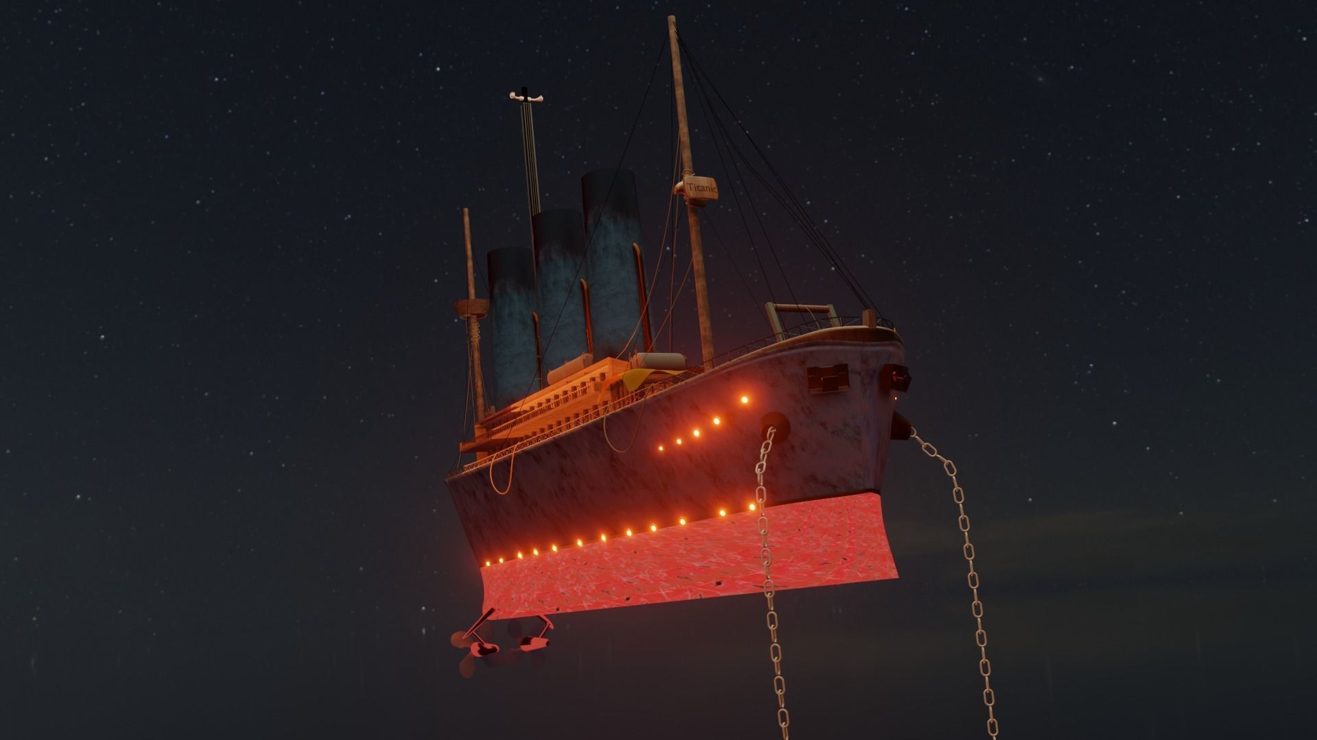 3D model Old Titanic s ship 3D model VR / AR / low-poly | CGTrader