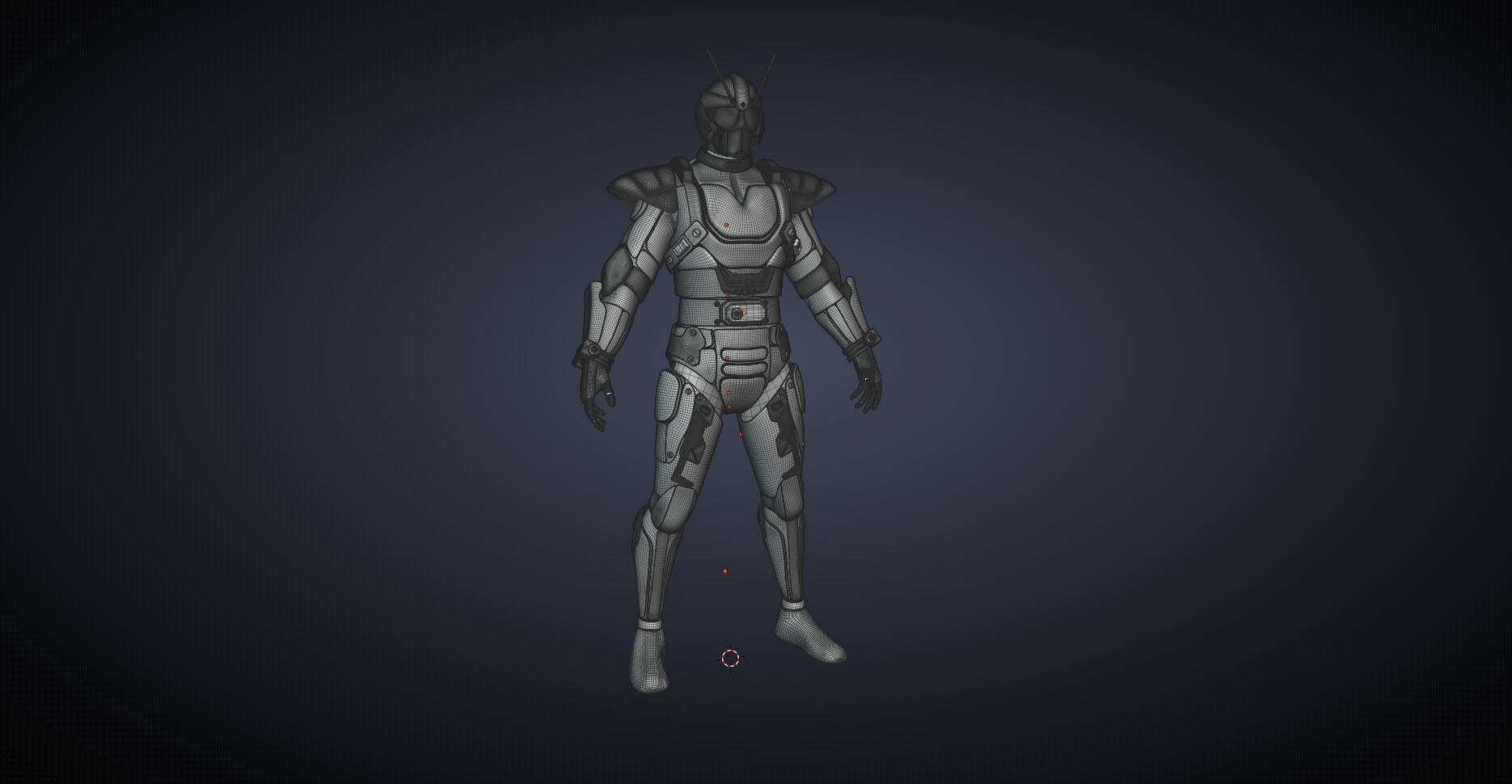 Kamen Rider RX Robo With Vortech Shooter 3D model | CGTrader