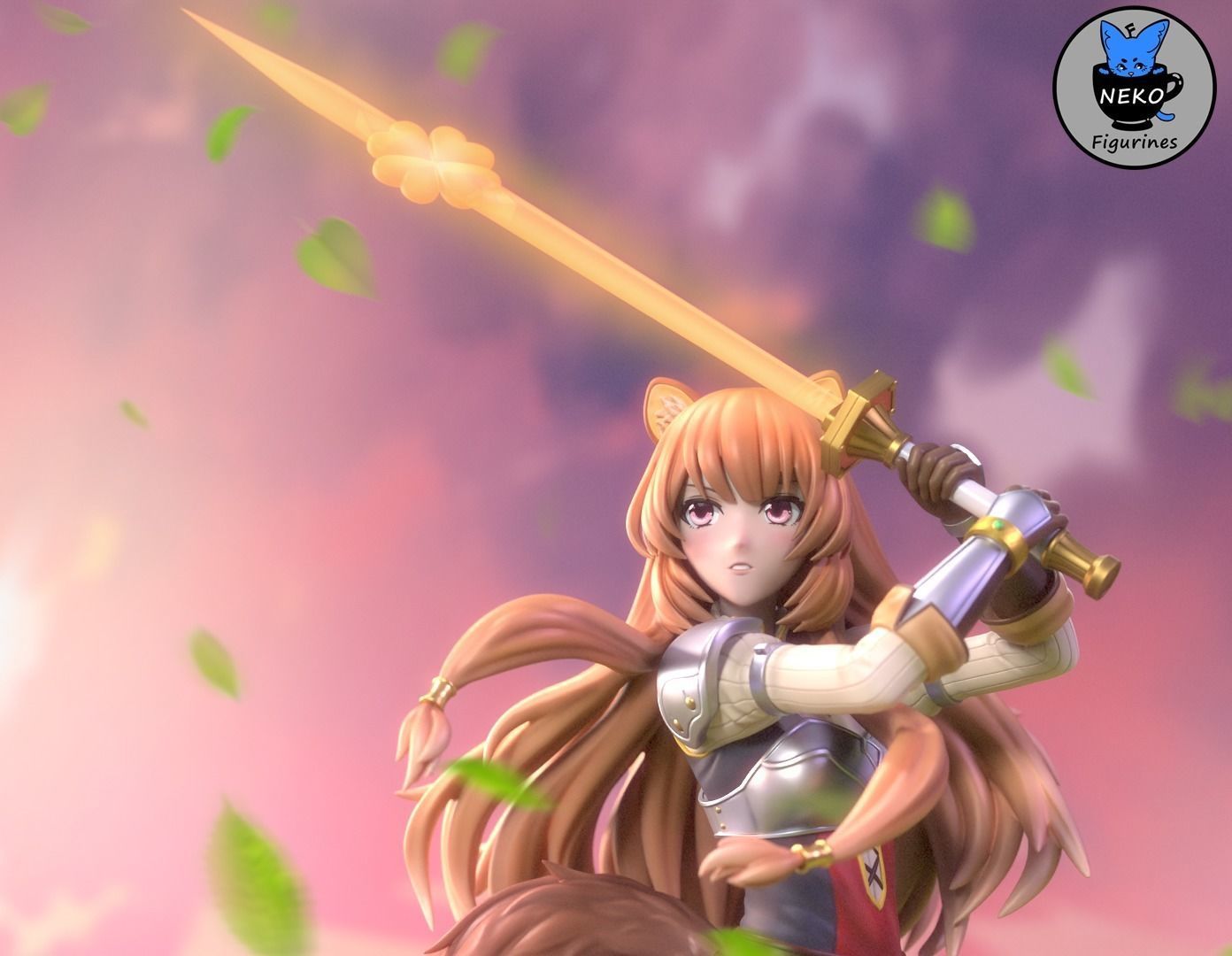 Raphtalia - Shield Hero Anime Figurine for 3D Printing 3D model 3D ...