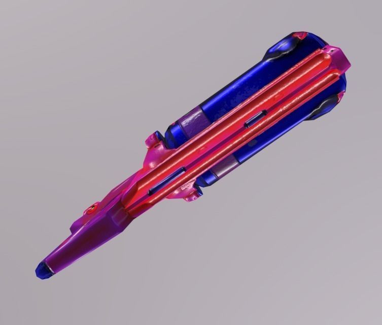 3D model Plastic Toy Shock Pistol VR / AR / low-poly | CGTrader