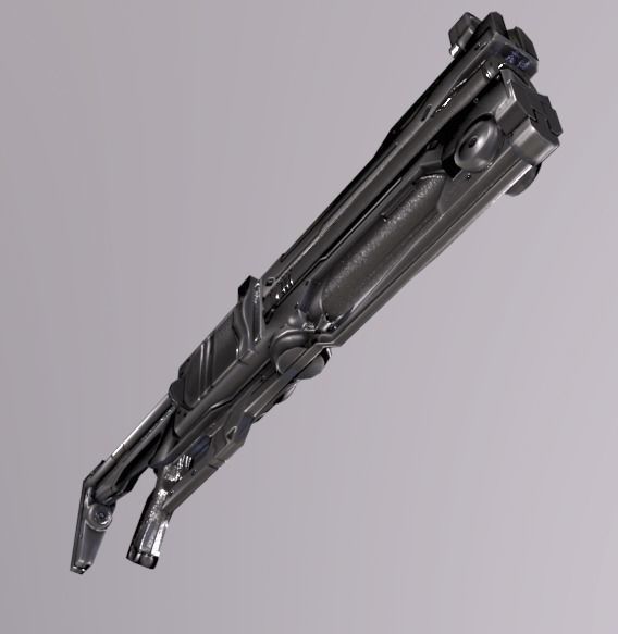 3D model Metal Shotgun VR / AR / low-poly | CGTrader