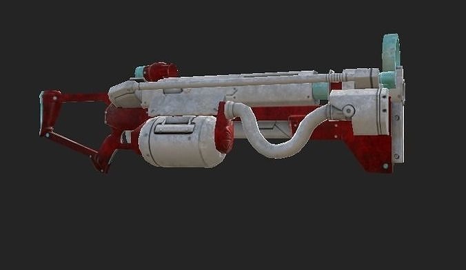 3D model Lightning Gun VR / AR / low-poly | CGTrader