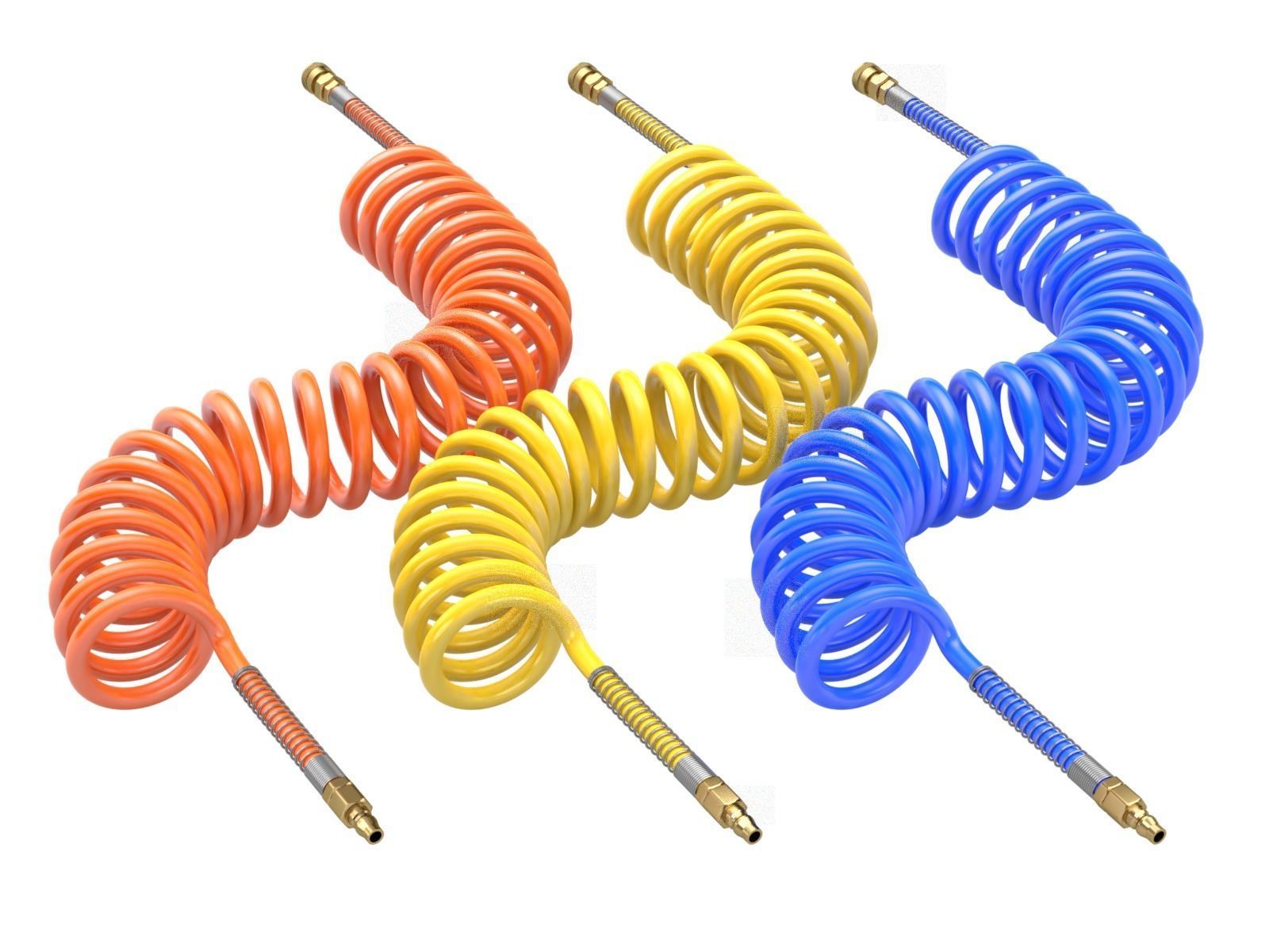 Pneumatic Hose 3D model | CGTrader