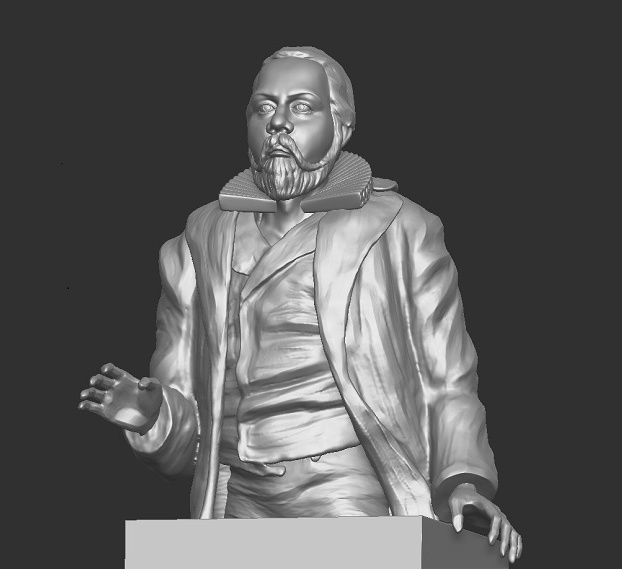 Tycho Brahe 3D model 3D printable | CGTrader