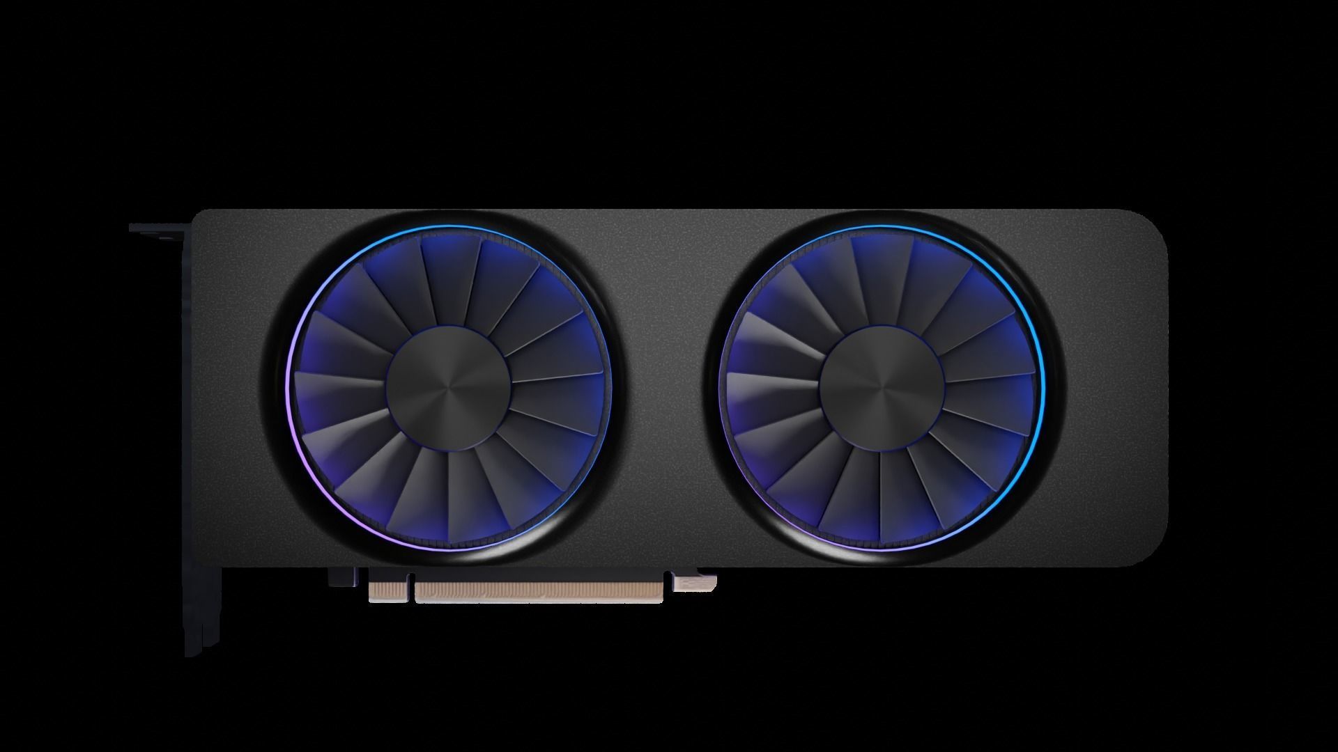 Intel ARC A770 Graphics Card Gaming GPU 3D model | CGTrader