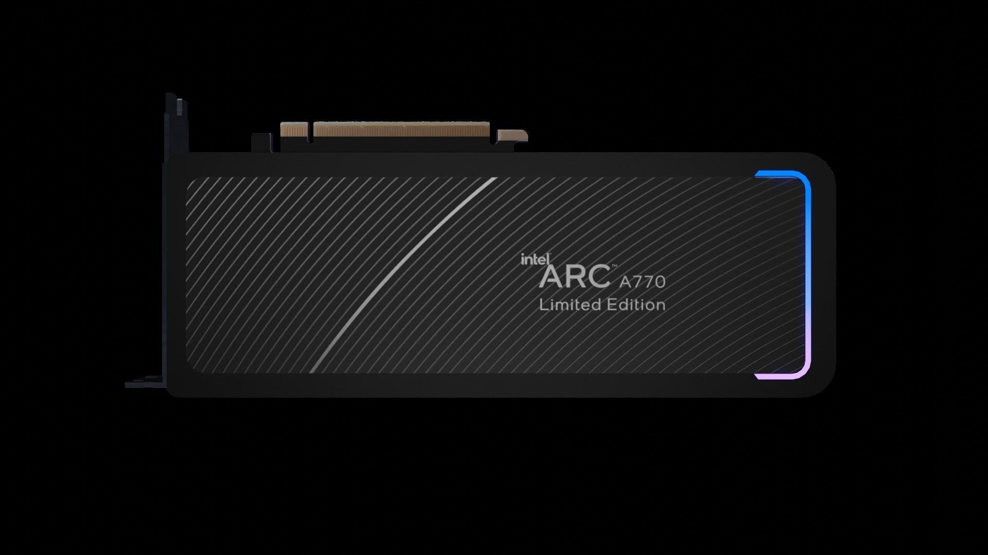 Intel ARC A770 Graphics Card Gaming GPU 3D model | CGTrader