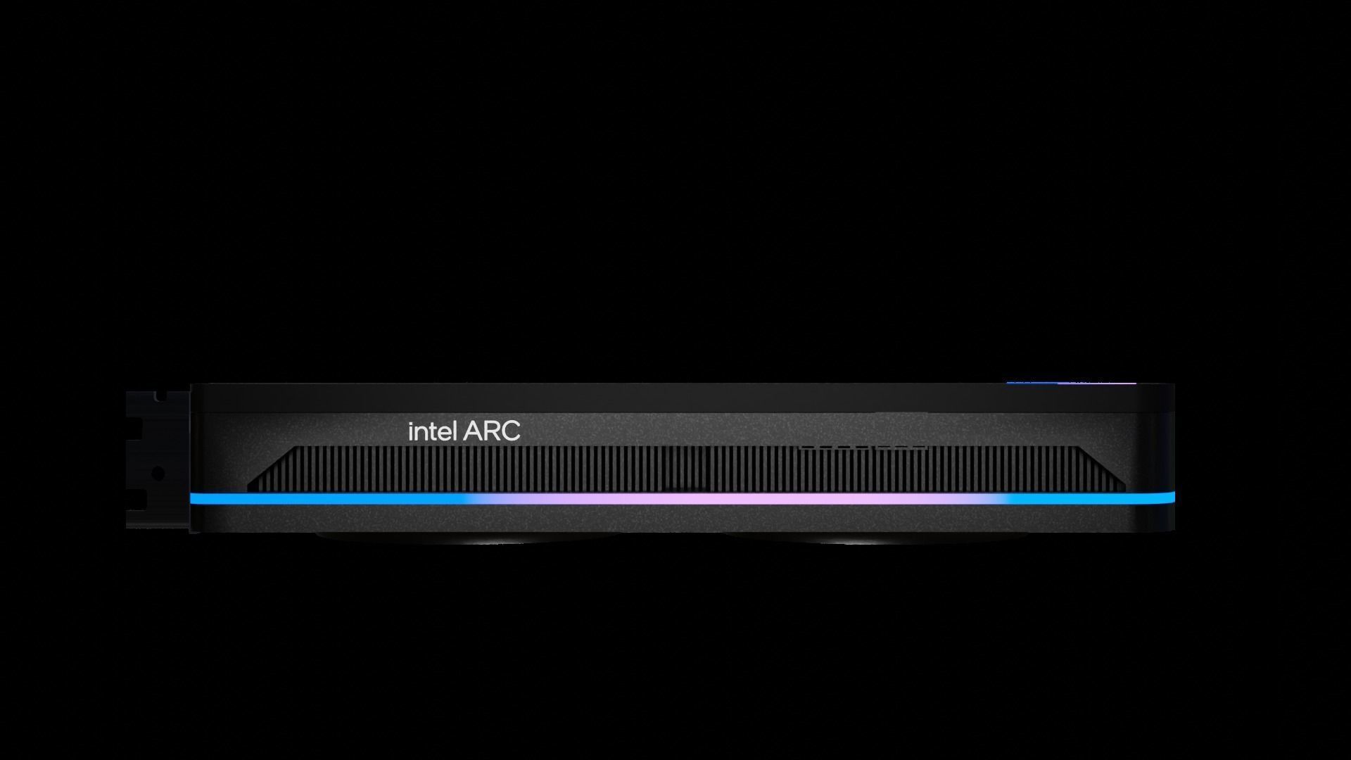 Intel ARC A770 Graphics Card Gaming GPU 3D model | CGTrader