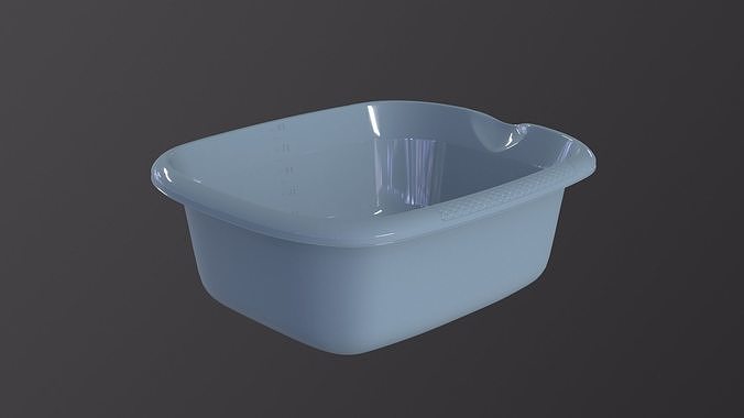 Plastic basin 3D model | CGTrader