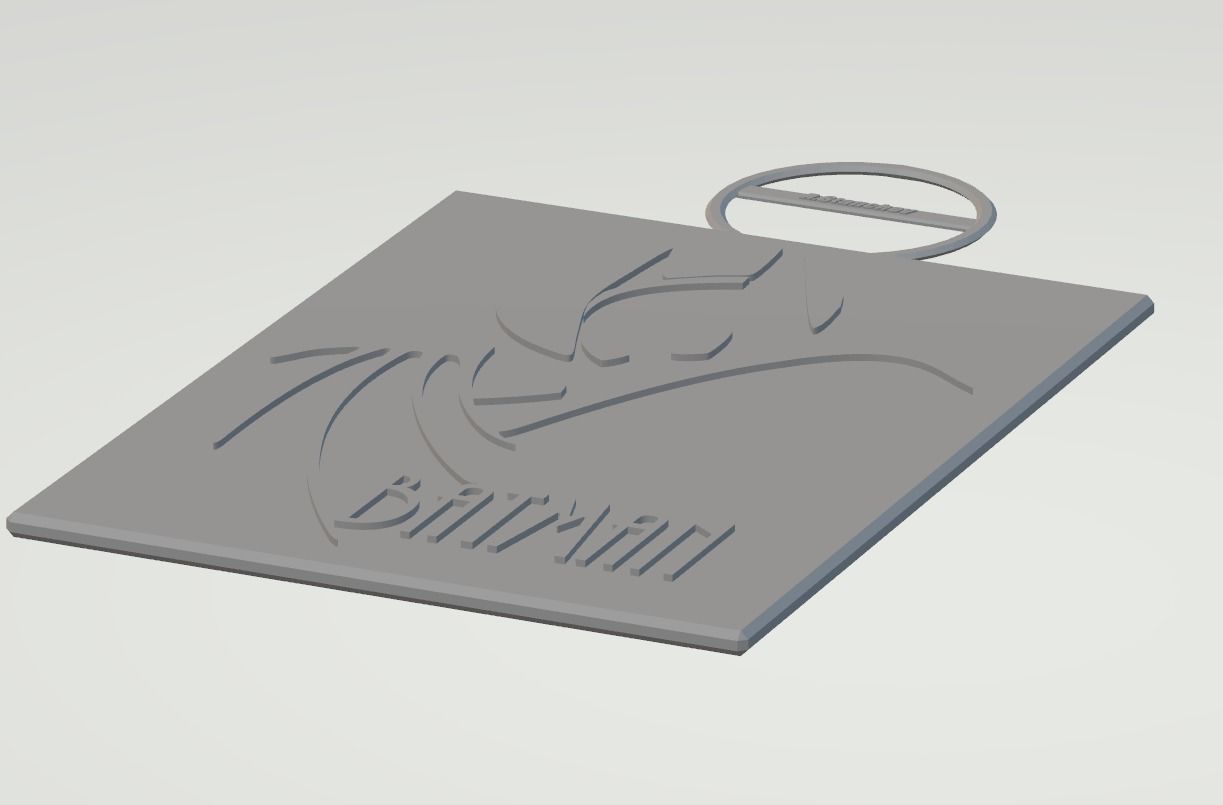 Batman the animated series logo revision 8 free 3D model 3D printable ...