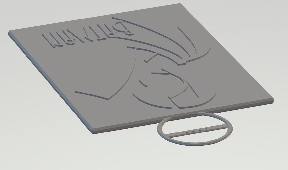 Batman the animated series logo revision 8 free 3D model 3D printable ...