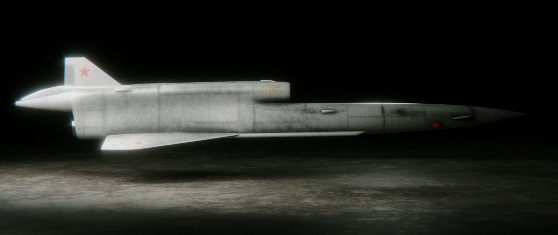 3D model TU-141 Strizh VR / AR / low-poly | CGTrader