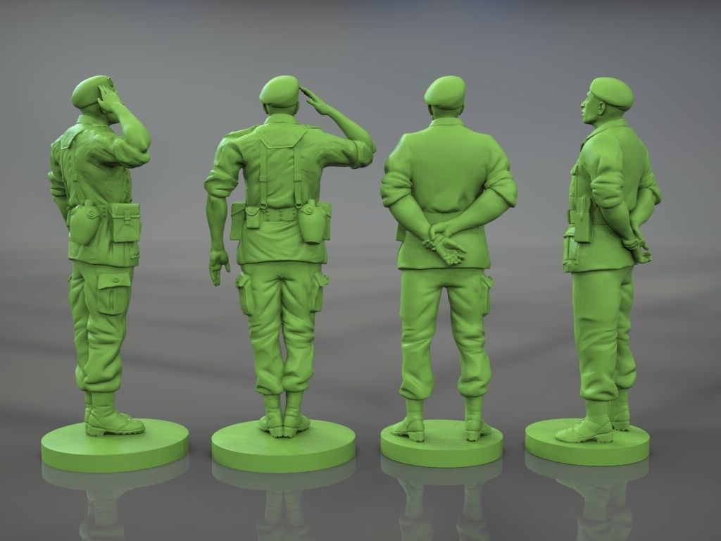 Commandos 3D model 3D printable | CGTrader