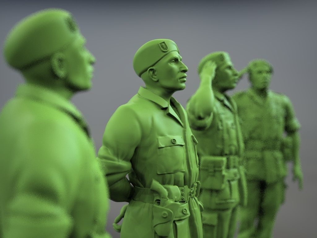 Commandos 3D model 3D printable | CGTrader