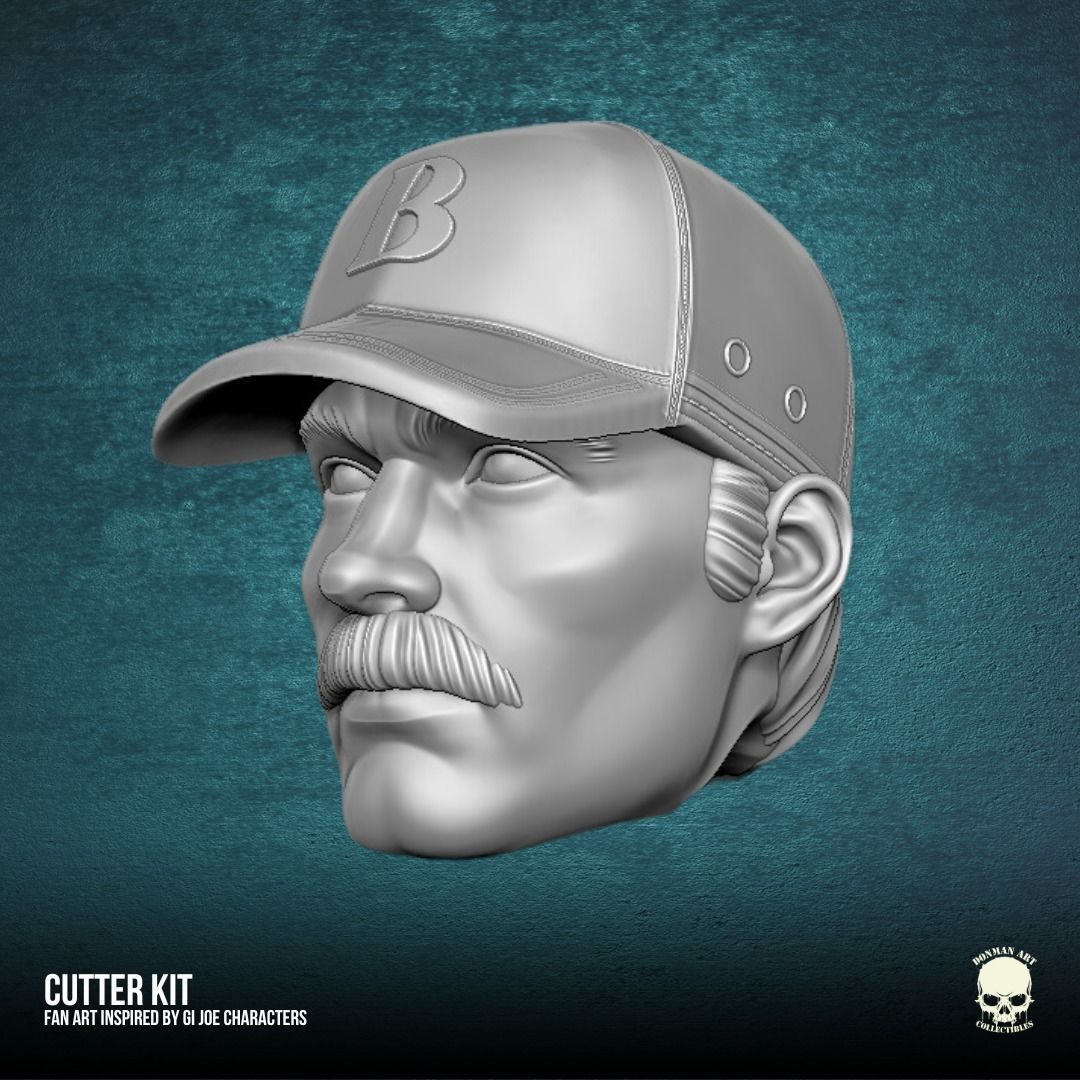 Cutter Fan Art Kit 3D printable File For Action Figures 3D model 3D ...