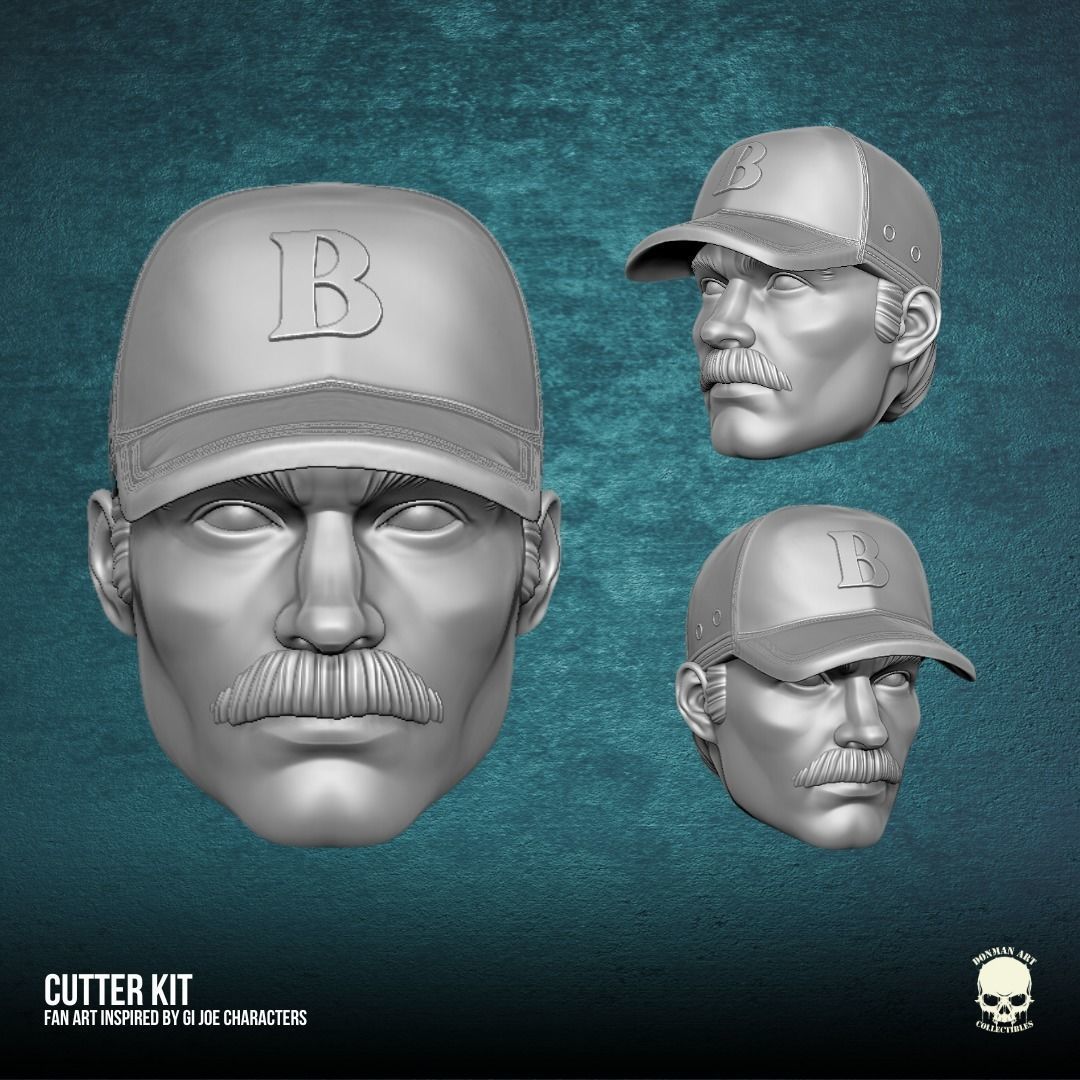 Cutter Fan Art Kit 3D printable File For Action Figures 3D model 3D ...