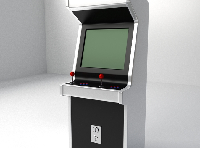 Arcade Machine 3D Model .3ds .fbx .blend .dae - CGTrader.com