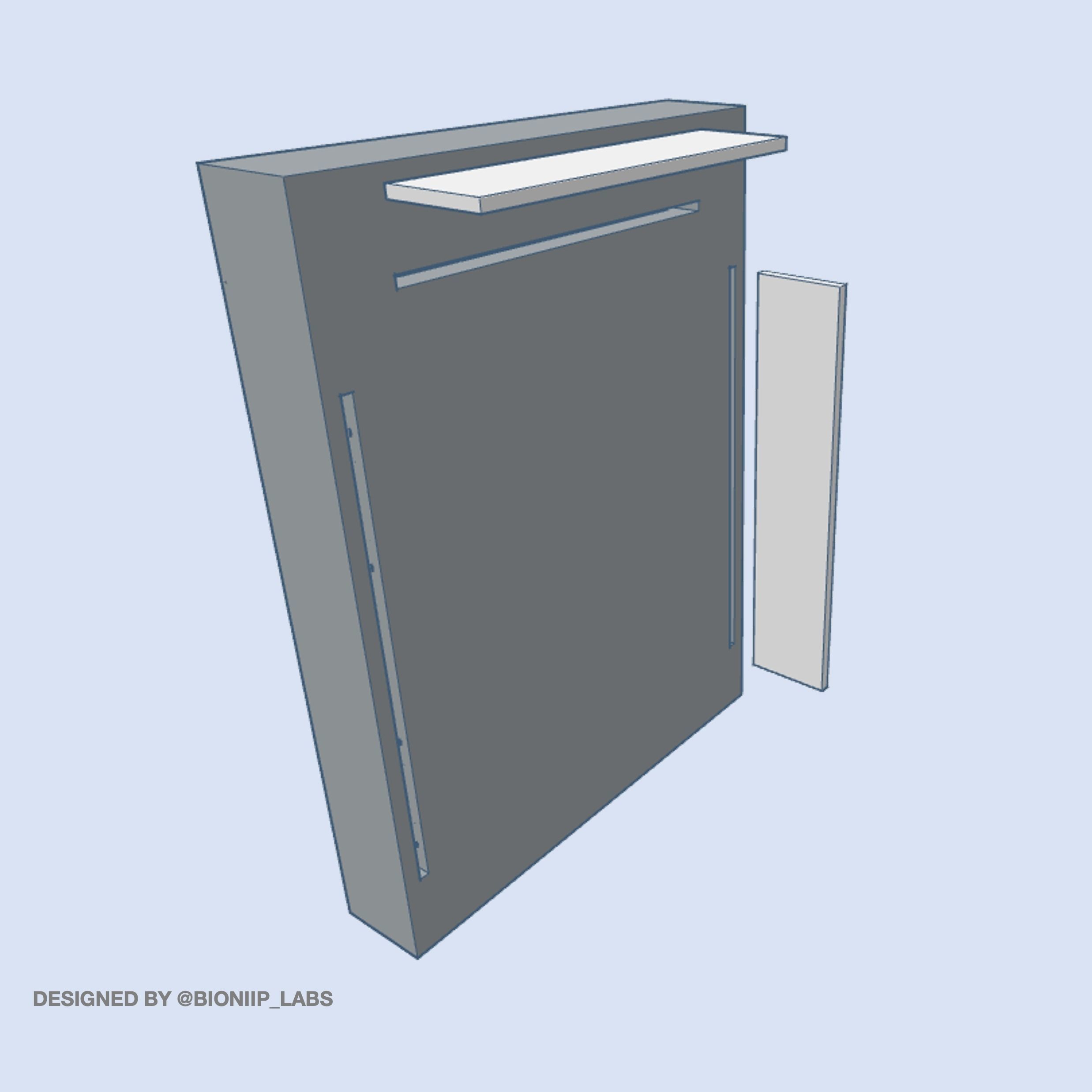 Jedi Survivor Imperial Outpost Hallway Diorama 3D model 3D printable ...