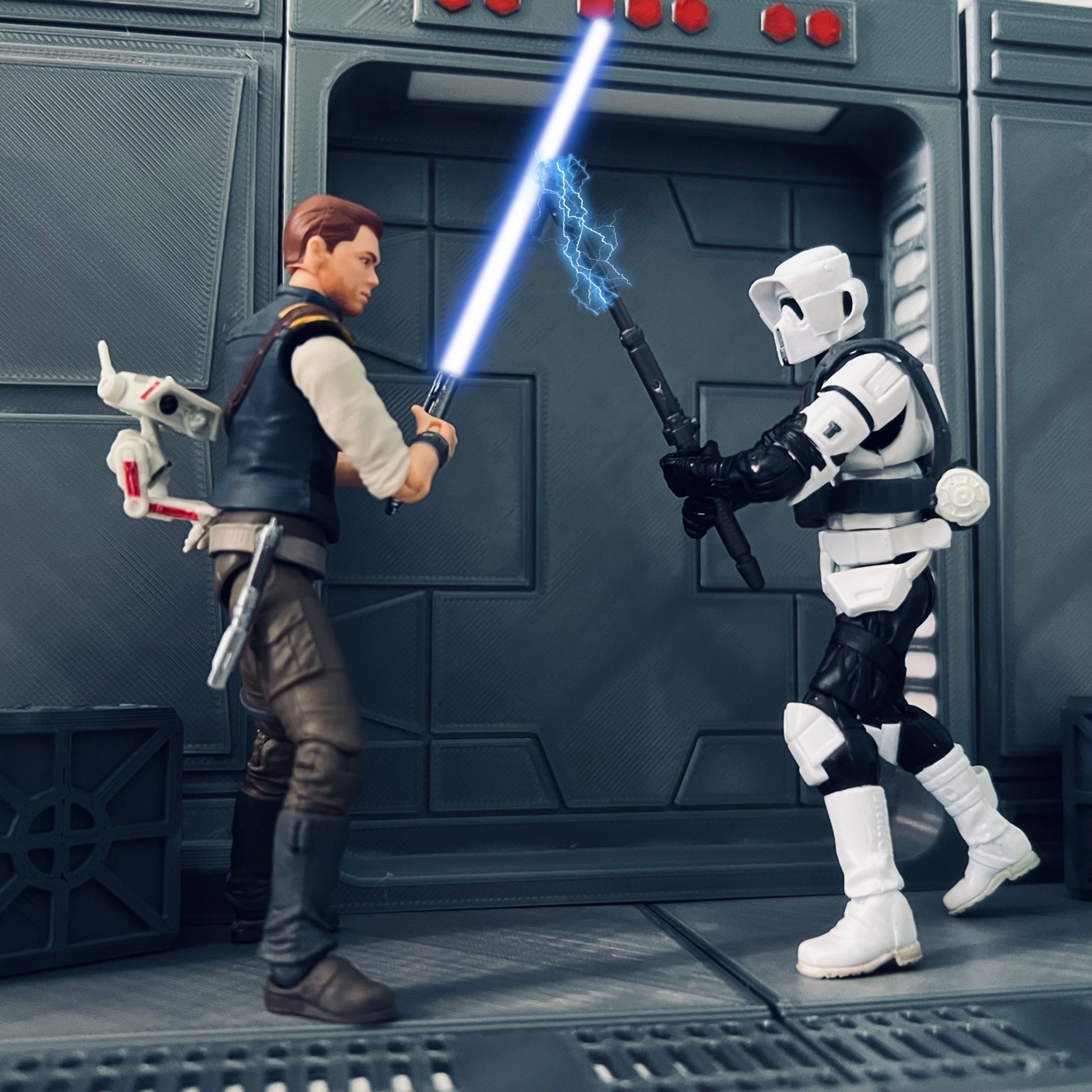 Jedi Survivor Imperial Outpost Hallway Diorama 3D model 3D printable ...