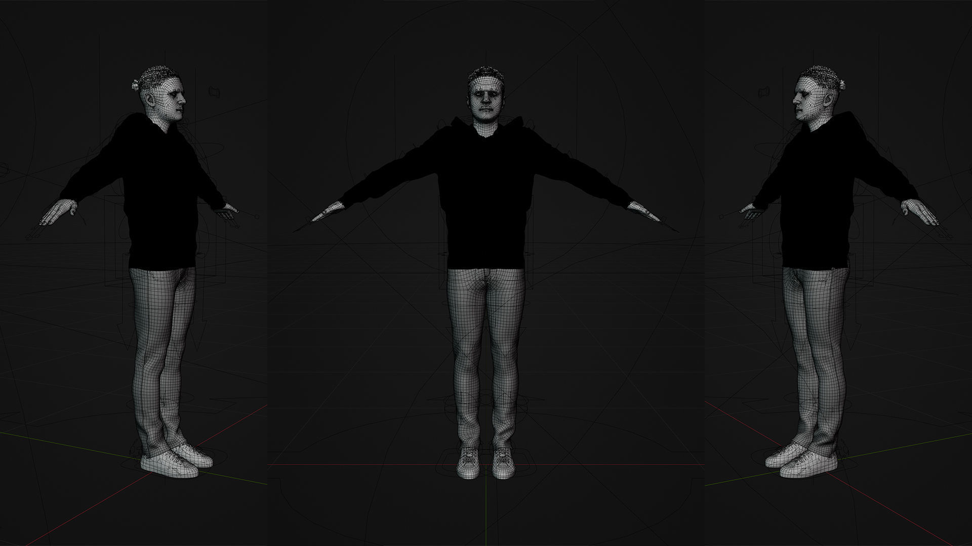3D model Character Jesse Game-ready VR / AR / low-poly | CGTrader