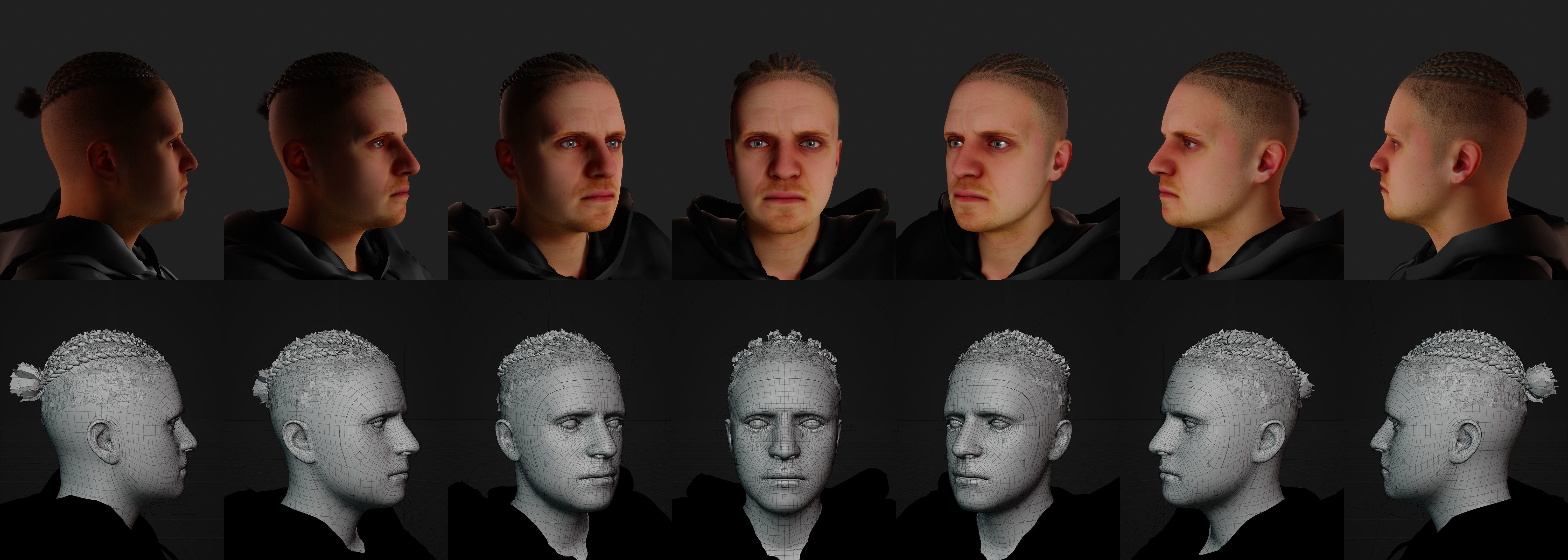 3D model Character Jesse Game-ready VR / AR / low-poly | CGTrader