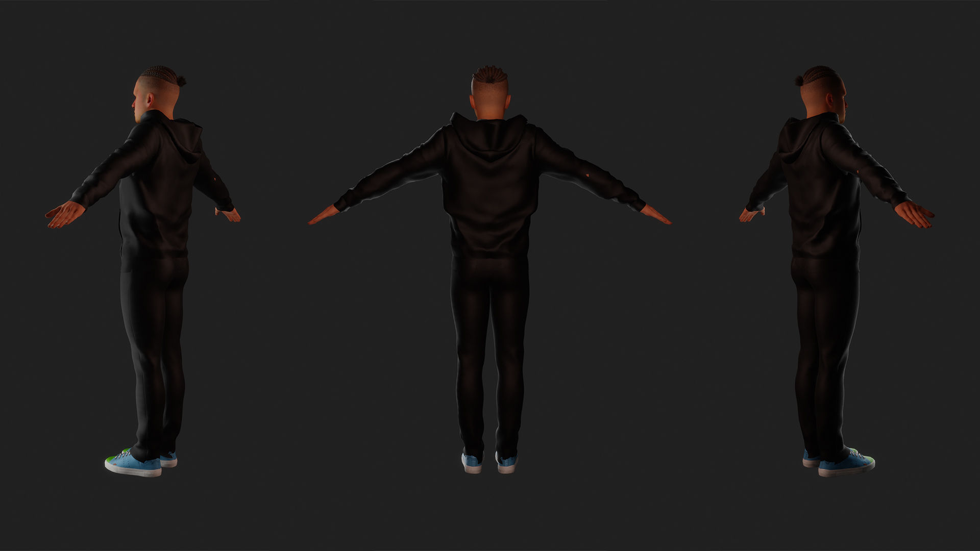 3D model Character Jesse Game-ready VR / AR / low-poly | CGTrader