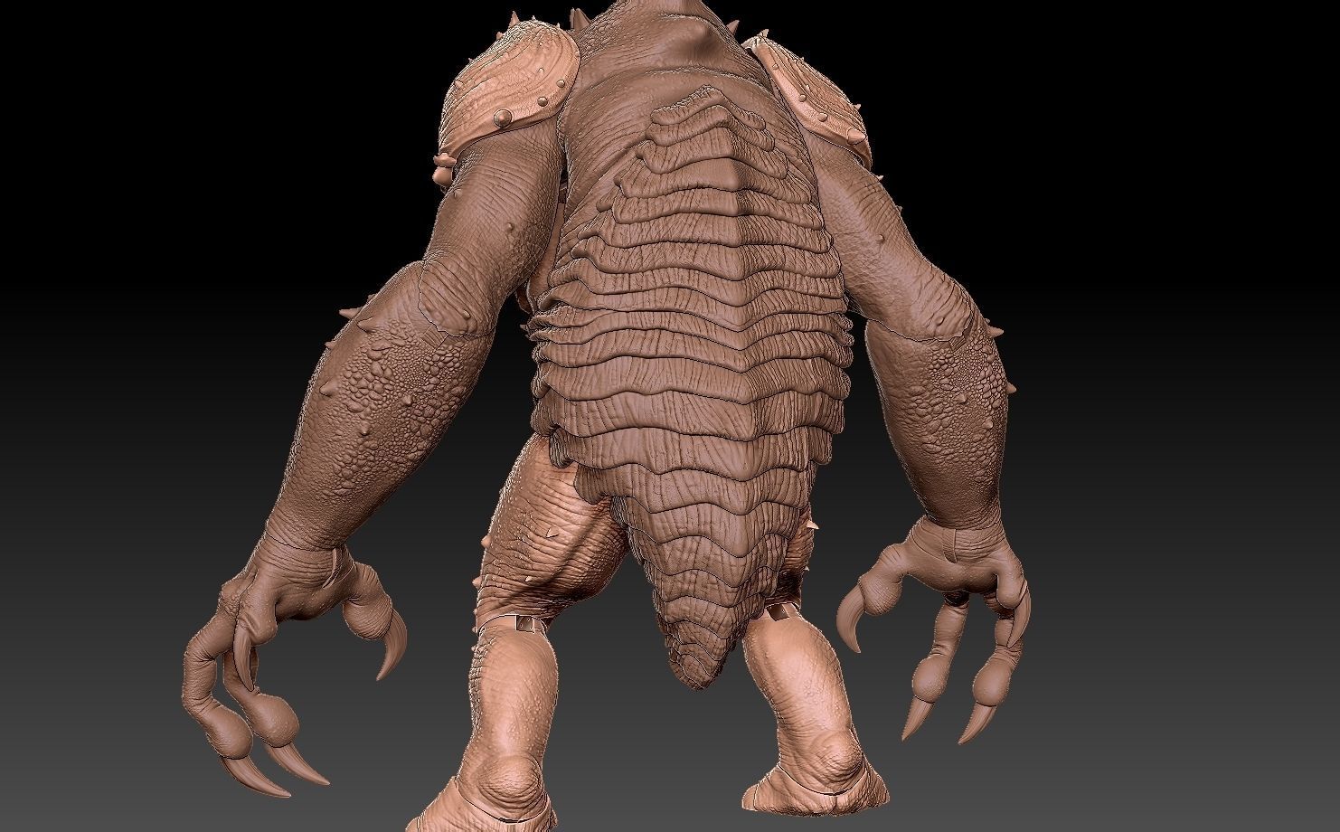 Randy The Rancor 6 inch Scale Articulated Figure 3D model 3D printable ...