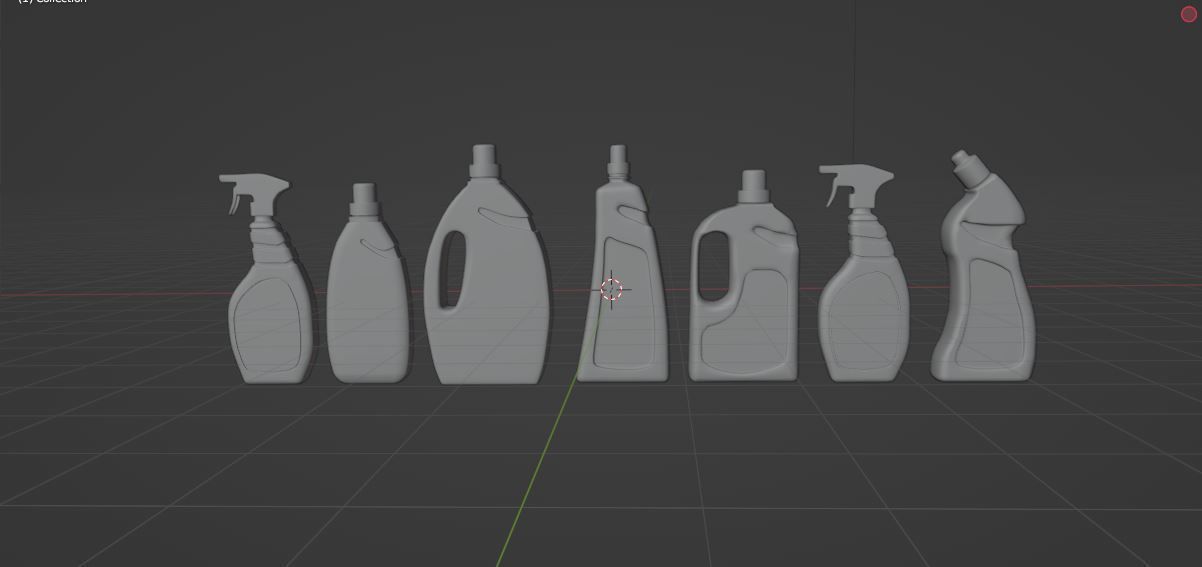 3D model Home Cleaning Product VR / AR / low-poly | CGTrader