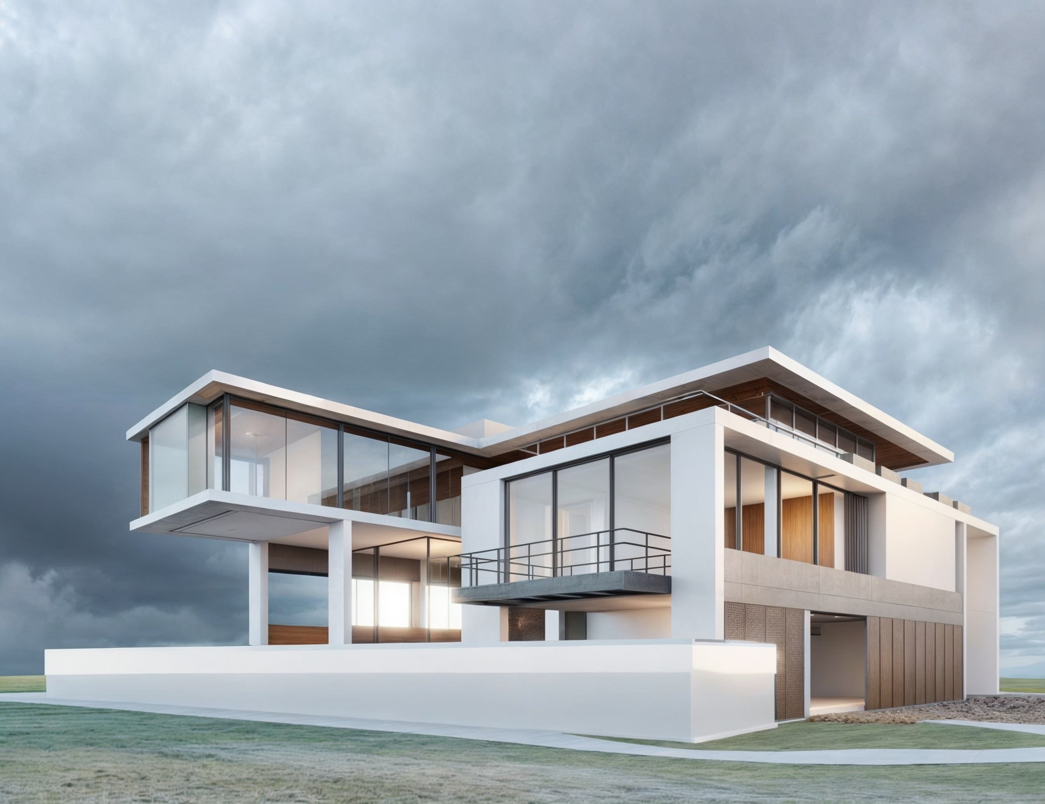 Modern House 3D model | CGTrader