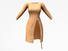 3D model Side Slit Tunic VR / AR / low-poly | CGTrader