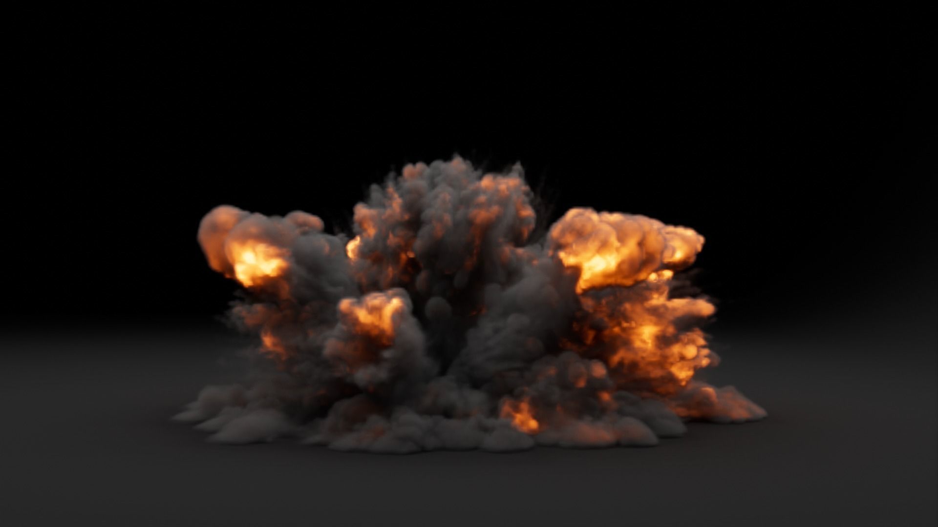 Low Poly Explosion 1 Trial version free 3D model animated | CGTrader