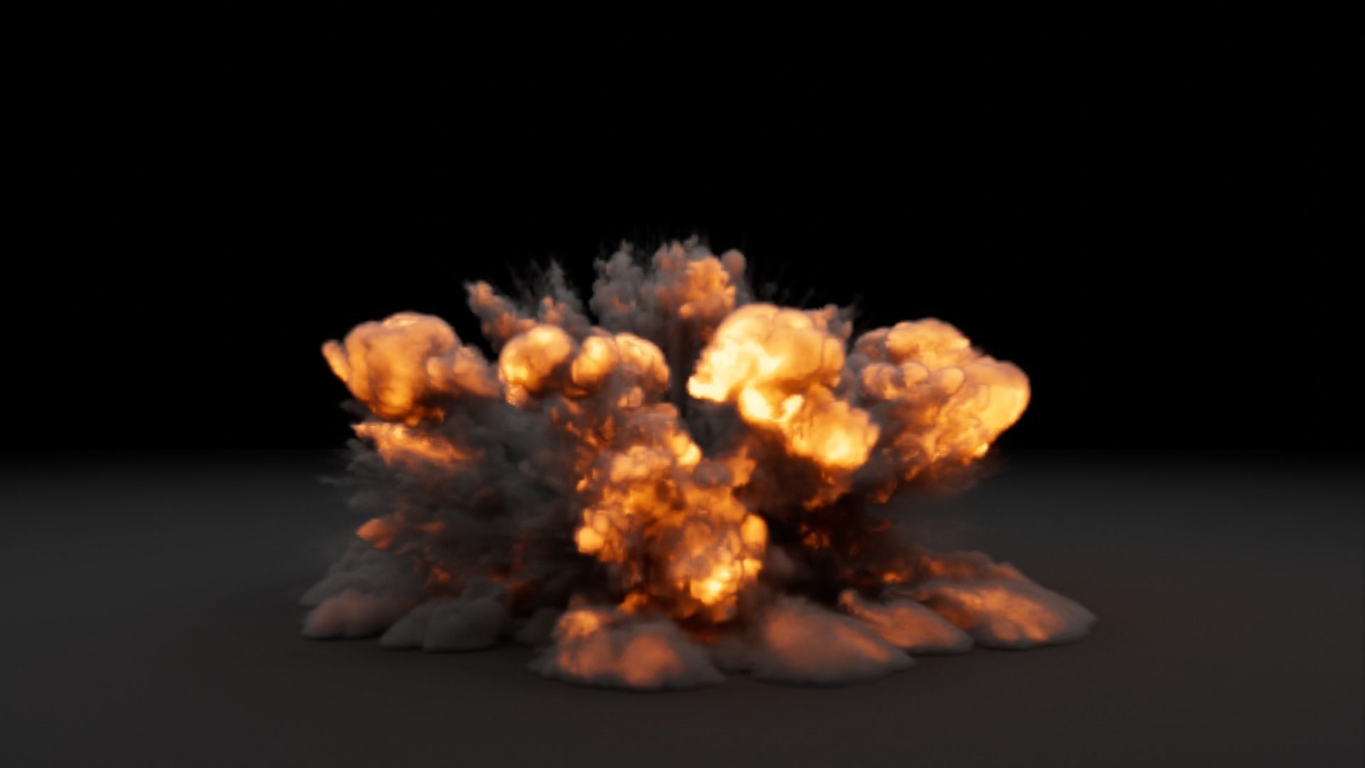Low Poly Explosion 1 Trial version free 3D model animated | CGTrader