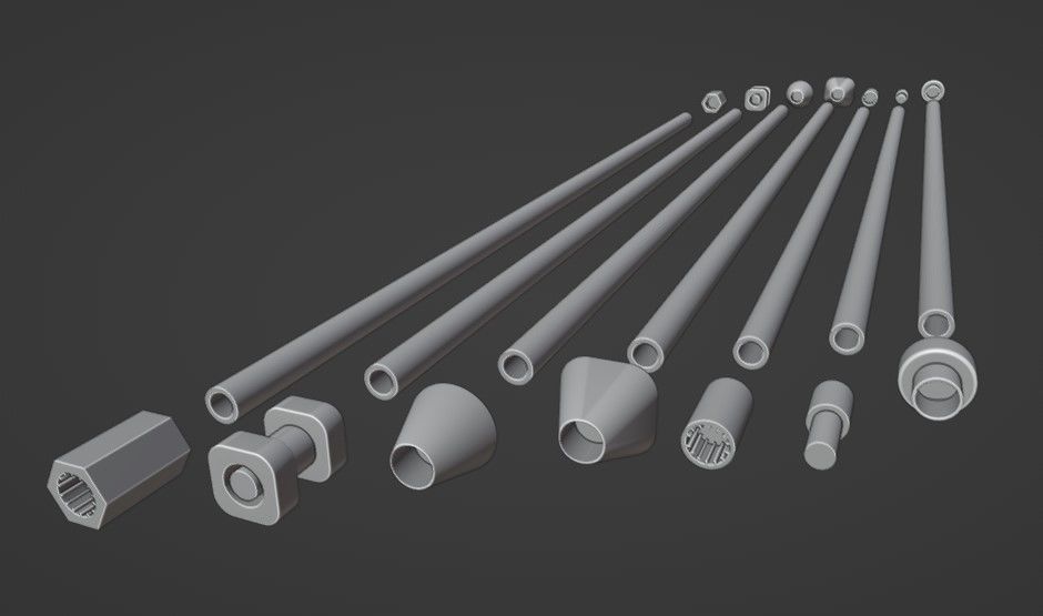 Micro Capillary Tube with Secure Cap printable 3D Model 3D model 3D ...