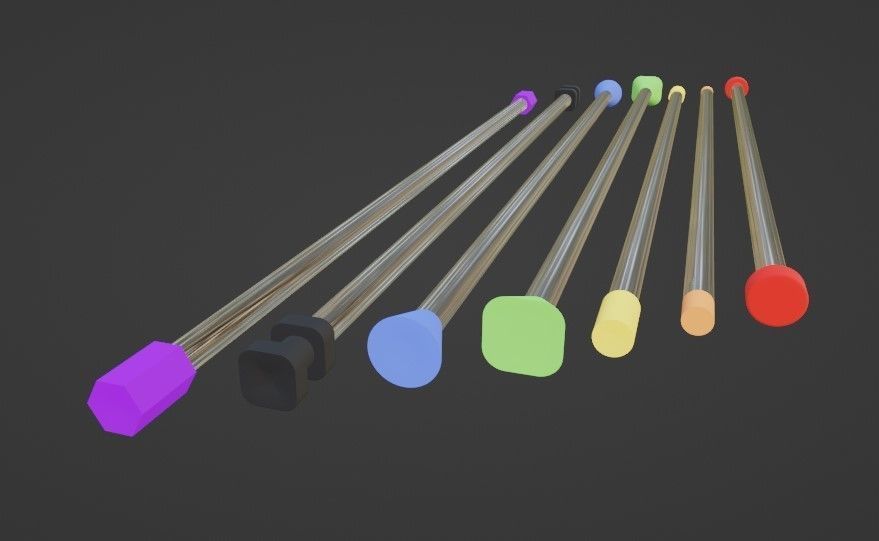 Micro Capillary Tube with Secure Cap printable 3D Model 3D model 3D ...