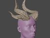 Fantasy Devil Raphael Haarlep Incubus Horns Set Baldurs Gate 3 3D model ...
