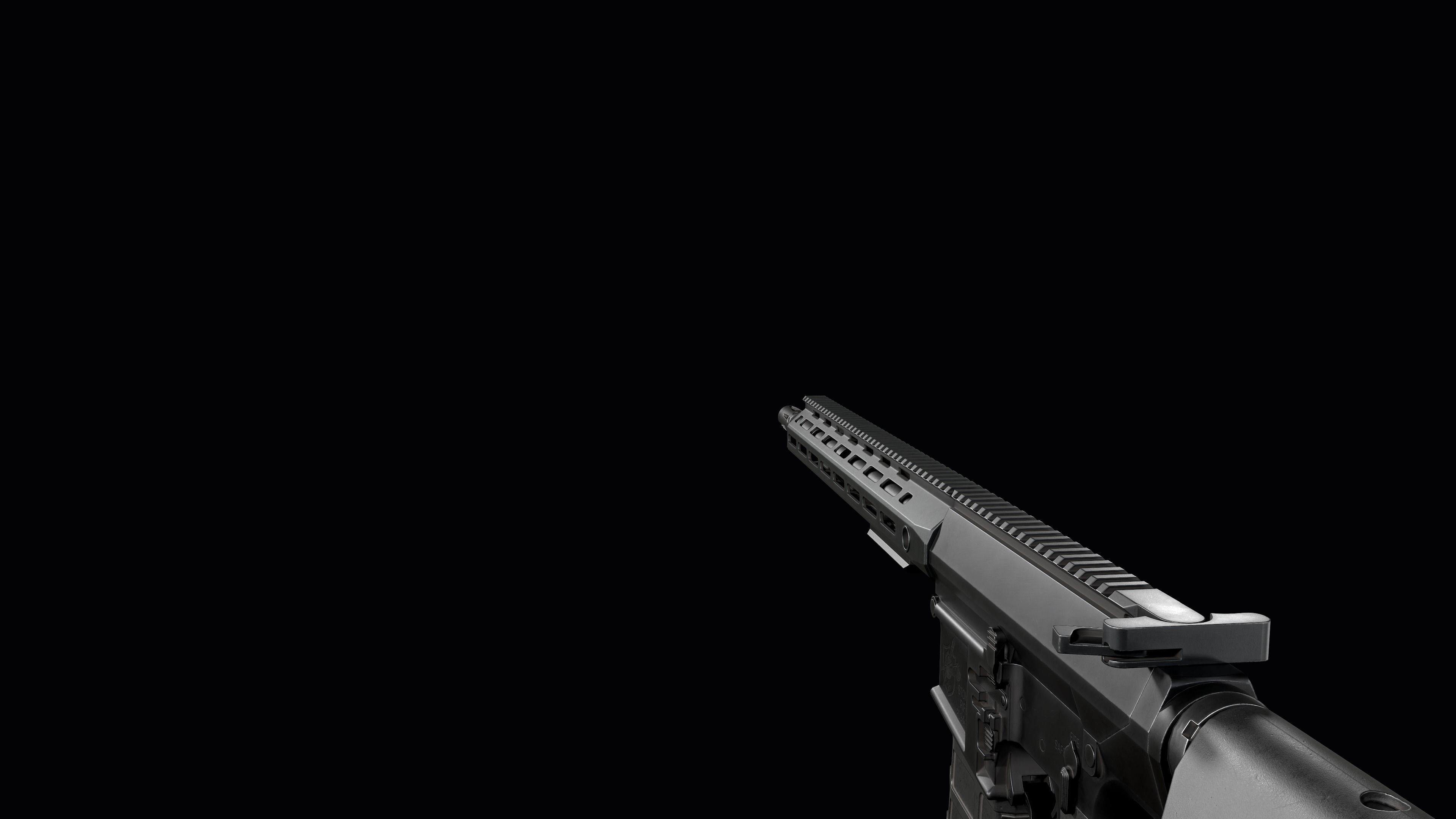 3D model Modular sniper rifle Knights Armament SR 25 VR / AR / low-poly ...