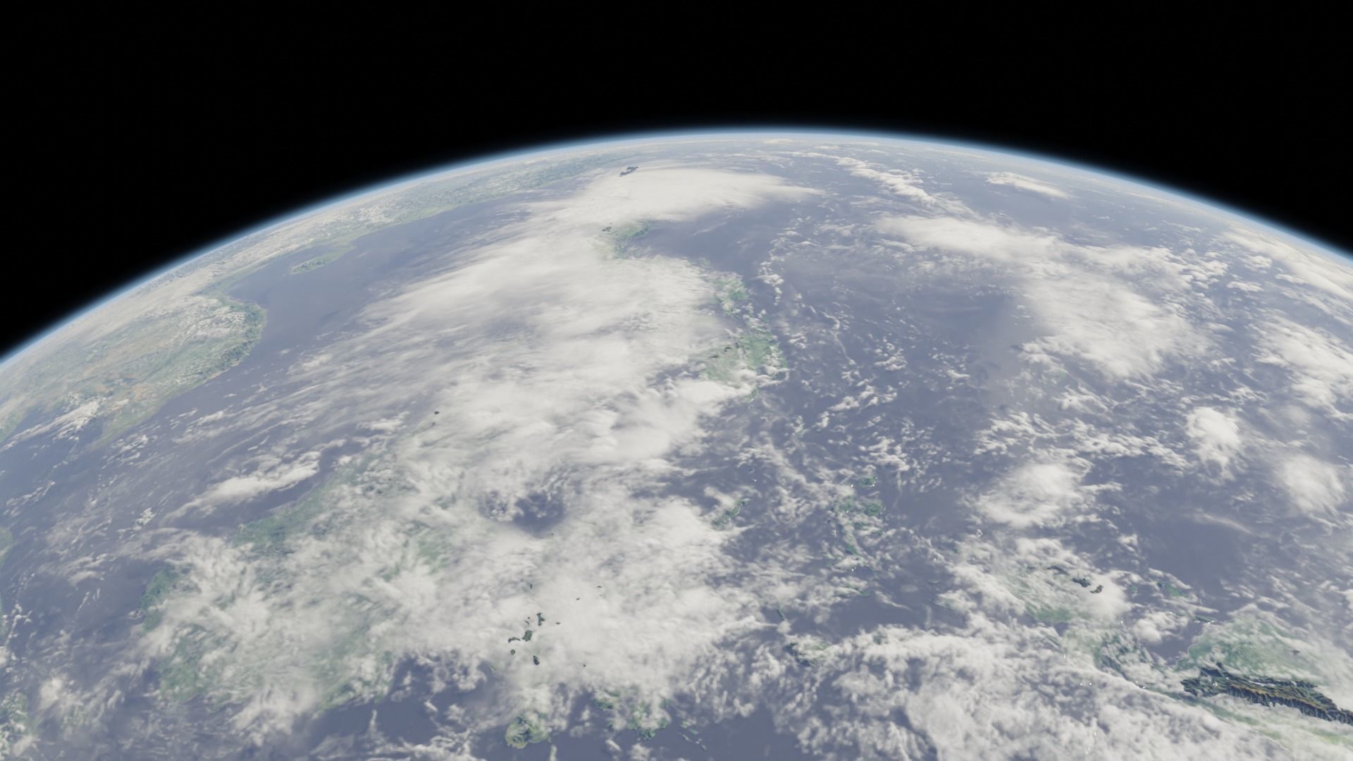 High-Quality Earth Model Rendered in Blender Cycles free VR / AR / low ...