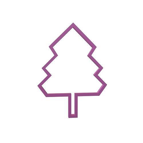 3D model Tree Cookie Cutter v1 005 VR / AR / low-poly | CGTrader