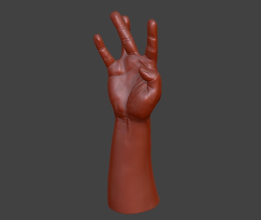 Westside sign hand 3D model 3D printable | CGTrader