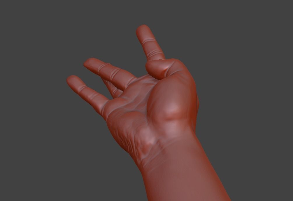 Westside sign hand 3D model 3D printable | CGTrader