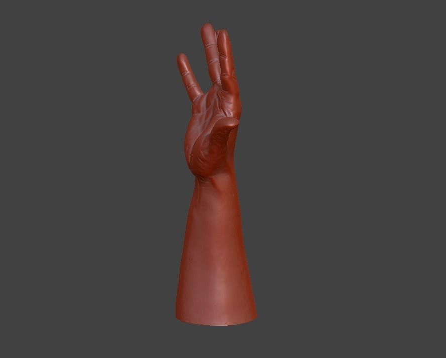 Westside sign hand 3D model 3D printable | CGTrader
