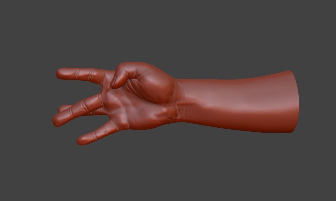 Westside sign hand 3D model 3D printable | CGTrader