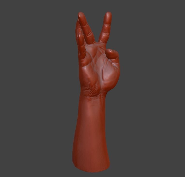 Westside sign hand 3D model 3D printable | CGTrader