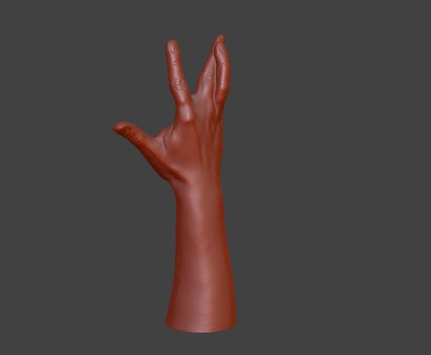Westside sign hand 3D model 3D printable | CGTrader